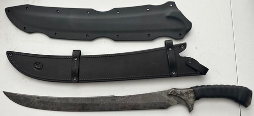 Zombie Tools; El Choppo Sword w/ Warlander Leather Sheath & ZT Molded ...