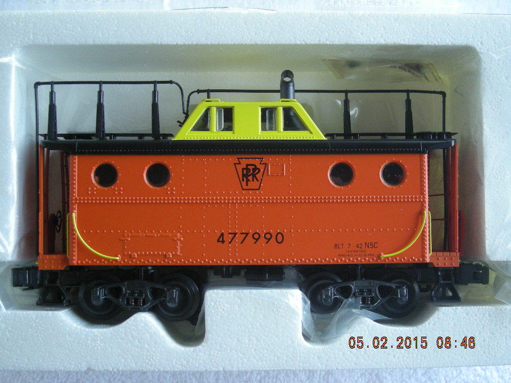 Vintage K-Line PRR N5c Scale Caboose With Antenna K615-1897 for sale ...