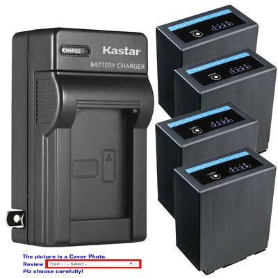 Kastar Battery AC Wall Charger for Panasonic CGA-D54 Pro CGR-D54 D54 ...