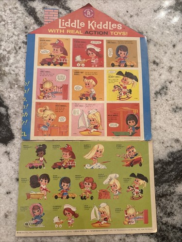 2 vintage little kiddles dolls Box Cutouts | eBay