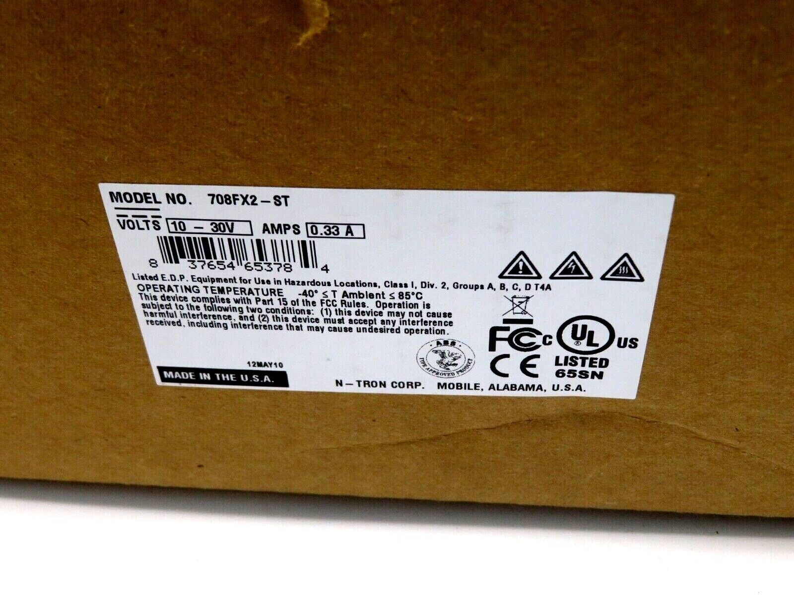 N-Tron - 708tx / F708tx 8 Port Managed Industrial Ethernet Switch for ...