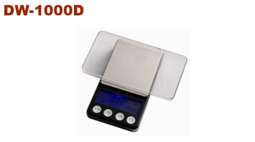 DigiWeigh Digital Pocket Scale DW-1000D 1000g x 0.1g Navy Blue ...