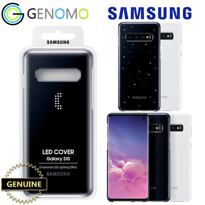 Genuine Original Samsung Galaxy S10 S10e S10+ Plus Slim LED Back Cover ...
