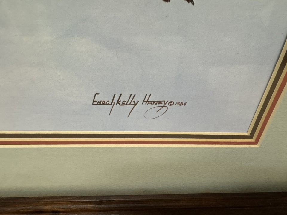 Vintage Enoch Kelly Haney “Golden Eagle” /425 *Read Description* | eBay