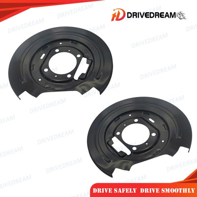 NEW Brake Backing Plates Set of 2 Rear for F150 Truck F250 Ford Pair ...