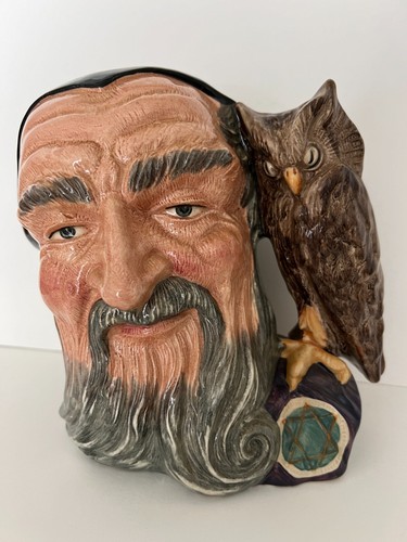 Royal Doulton 1959 Merlin Toby Mug Jug - UK Made; mint; 7 3/4" tall | eBay