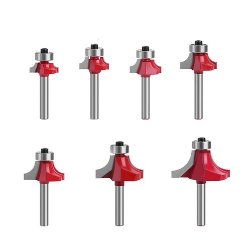Carbide Corner Round Router Bit with Bearing Slotting Cutter ...