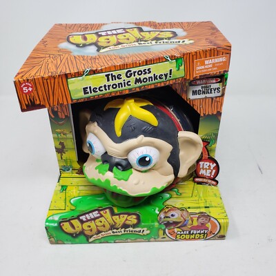 The Ugglys Gross Best Friend Electronic Talking Sounds Ugly Monkey Hand ...