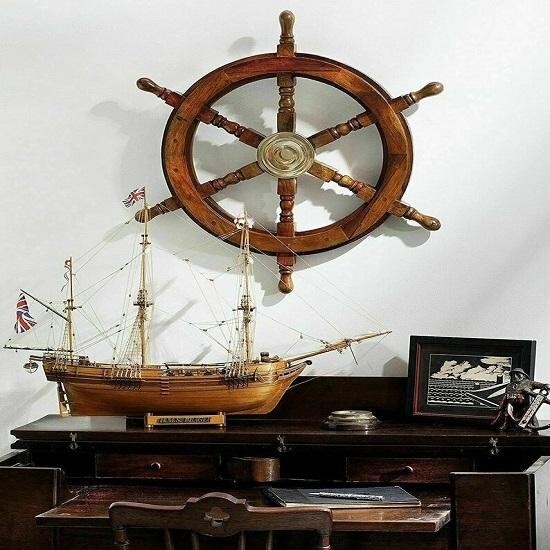 Antique Nautical Ship Decor Nautical Ship Gallery Wall