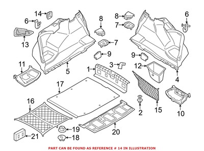 Genuine OEM 12 Volt Accessory Power Outlet Cover For BMW 51476964057 | eBay