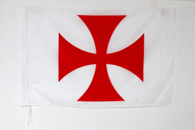 TEMPLAR ORDER FLAG 2' x 3' for a pole - CATHOLIC FLAGS 60 x 90 cm ...