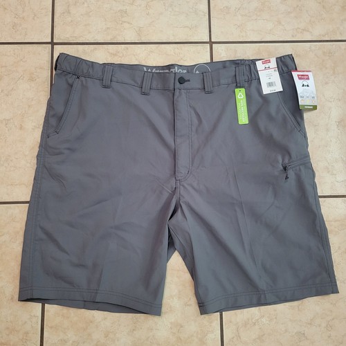 Wrangler Men's Big 48 Gray Outdoor Performance Utility Cargo Shorts ...