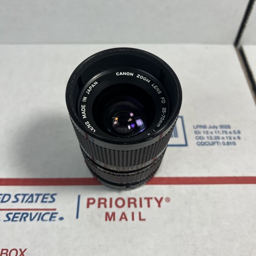 Canon 35-70mm f/4.0 Manual Focus FD-Mount Zoom Lens - SAME DAY SHIP ...