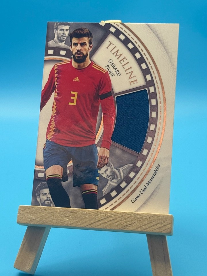Gerard Pique | 2024 Futera Timeline Patch /20 - Barcelona & Spain | eBay UK