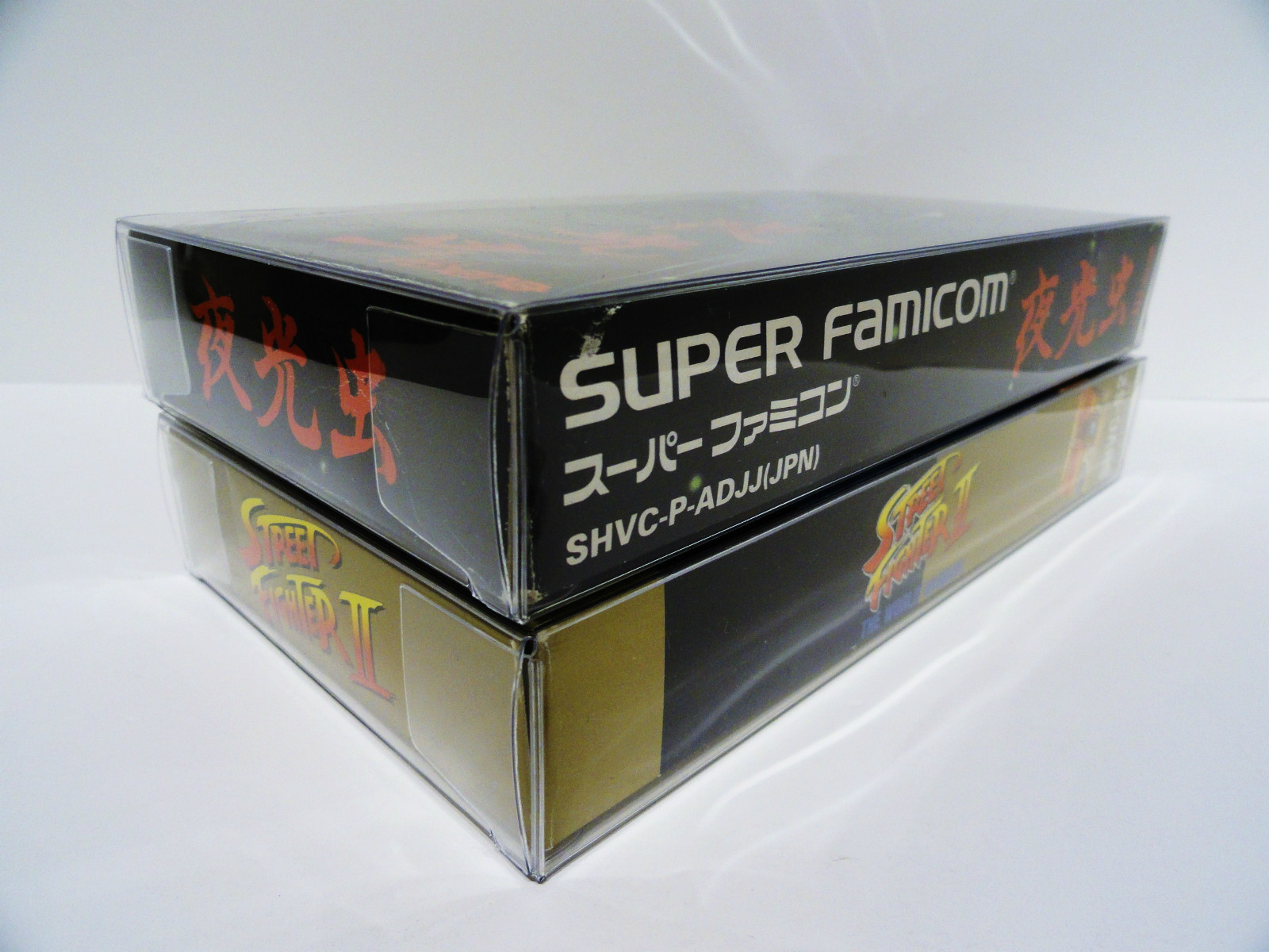50 Box Protectors For SUPER FAMICOM Video Games Clear Display Cases SFC ...