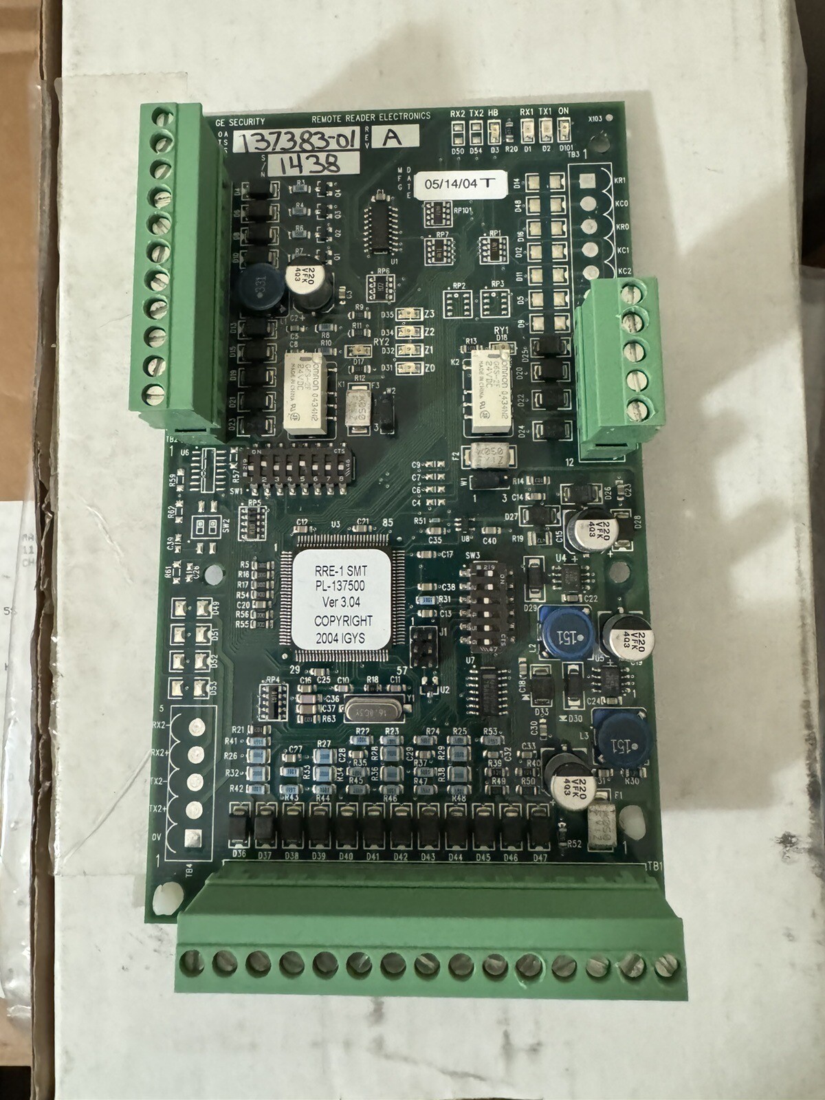 GE Security UTC Lenel RRE 1 -SMT Reader Interface Access Door Control ...