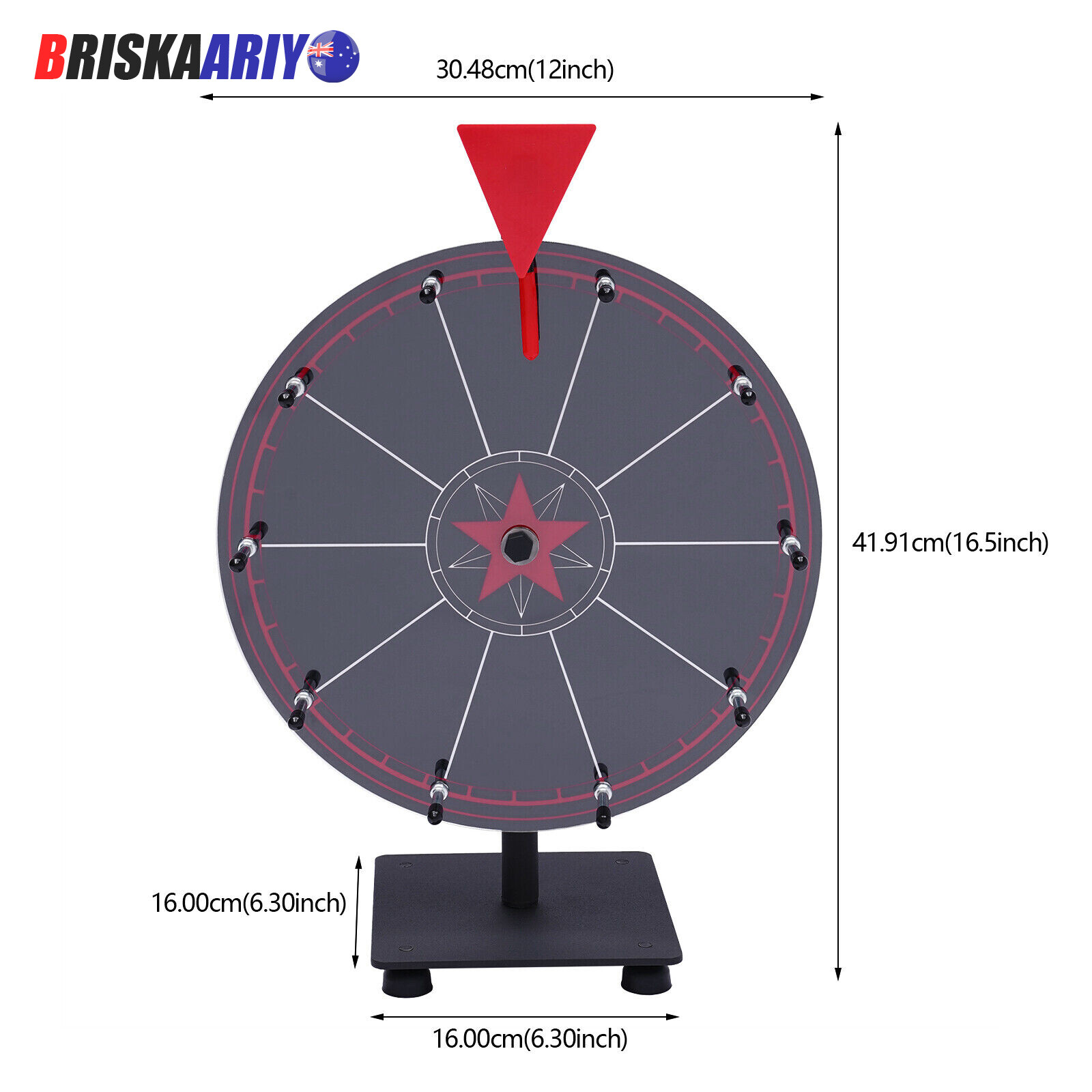 Parties Tabletop Spinner Trade Show Spinning Prize Wheel Premium ...