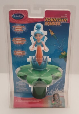 New Swim Ways "Fountain Fairies" Orchid Fary Pool Toy Make You Fly ...