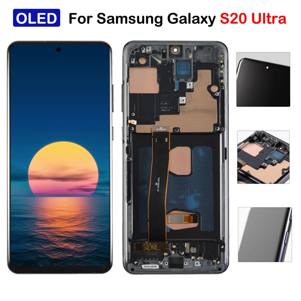 For Samsung Galaxy S20/S20 Plus/S20 Ultra/FE LCD/OLED Display Screen ...