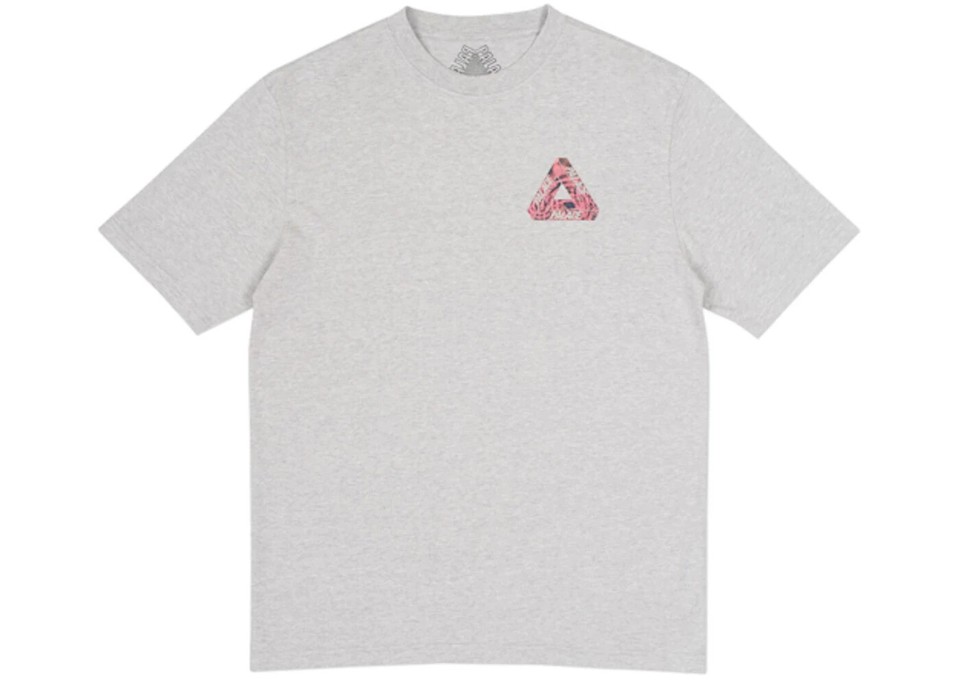 Mens Palace Skateboards - Skeledon Grey Marl XXL - T-Shirt SS17 | eBay