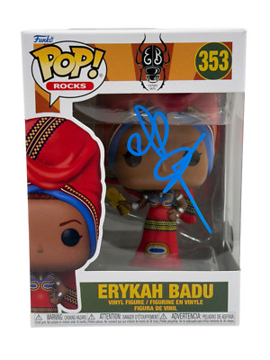 Erykah Badu Signed Funko Queen of Neo Soul Authentic Autograph Beckett ...