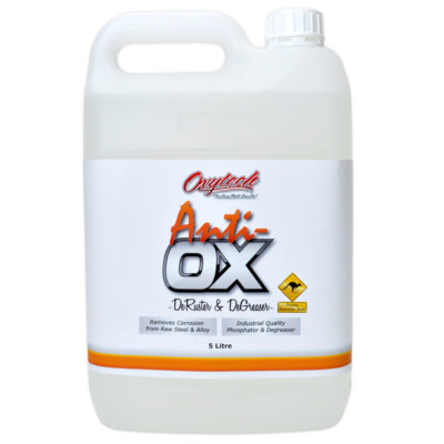 Anti-Ox Deruster 5L Rust treatment removal bare metal surface | eBay ...