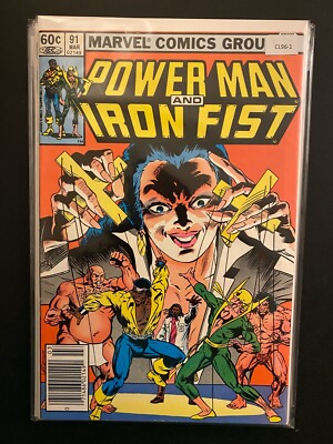 Power Man & Iron Fist 91 Higher Grade NewsStand Variant Marvel Comic ...