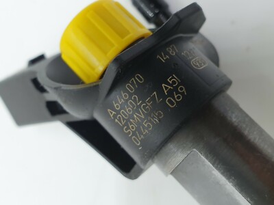 0445115069 BOSCH MERCEDES SPRINTER PIEZO INJECTOR WITH NEW VALVE AND ...