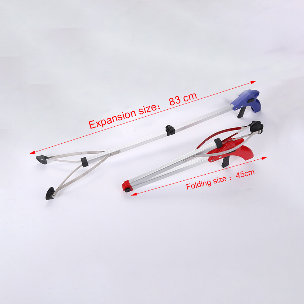 Reaching Stick Pick Up Tool Home Foldable Trash Practical Durable Clamp ...