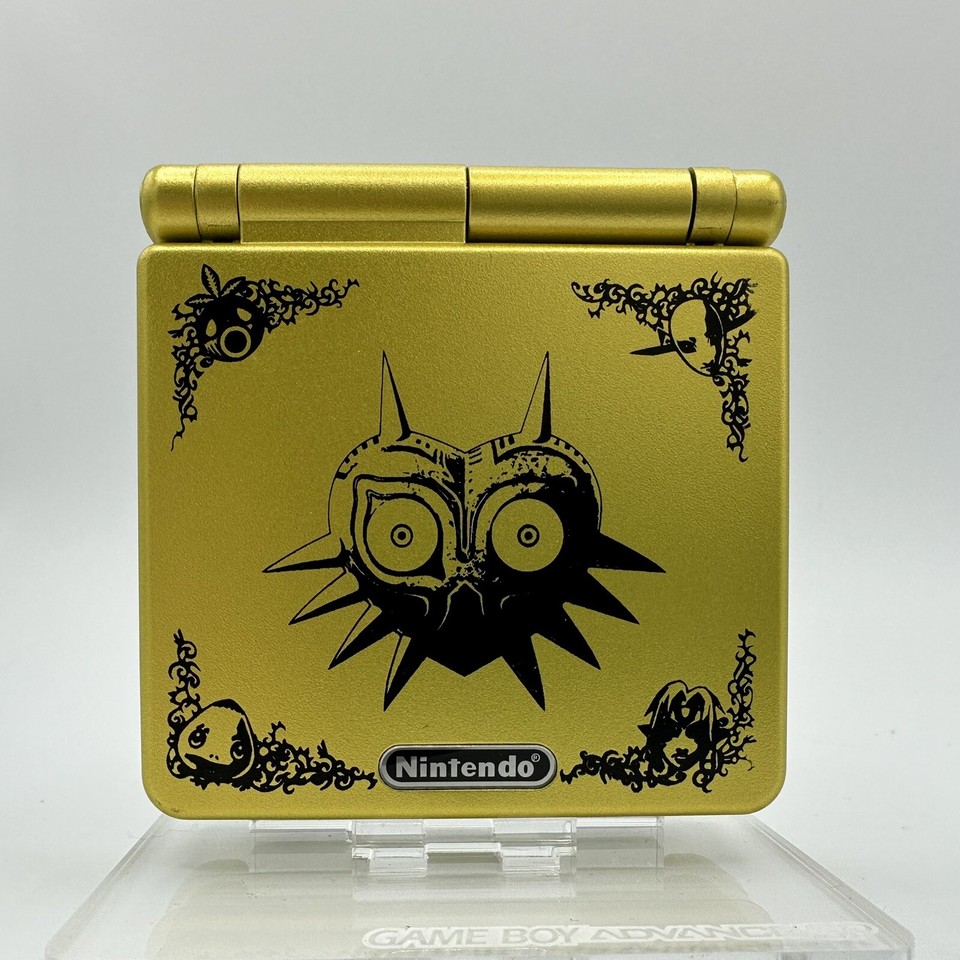 Gameboy Advance SP Laminated IPS Zelda Majoras Mask *USB-C & New ...
