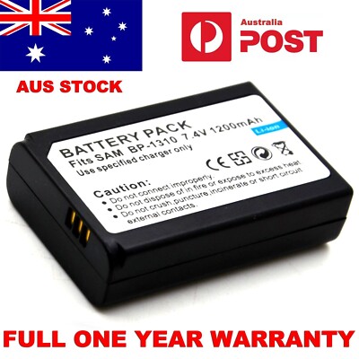 Li-ion Battery Pack For Samsung NX5 NX10 NX11 NX20 NX100 BP1310 BP-1310 ...