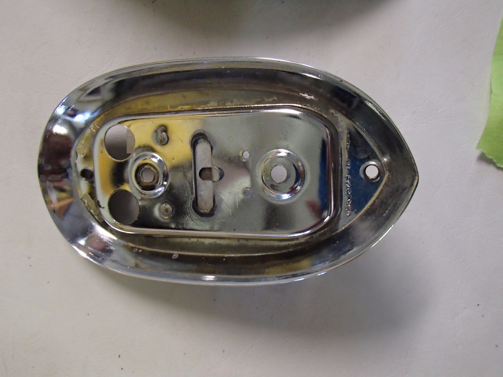 Original MGA Tail Light Plinth Assembly LEFT Side, Good Condition! Moss ...