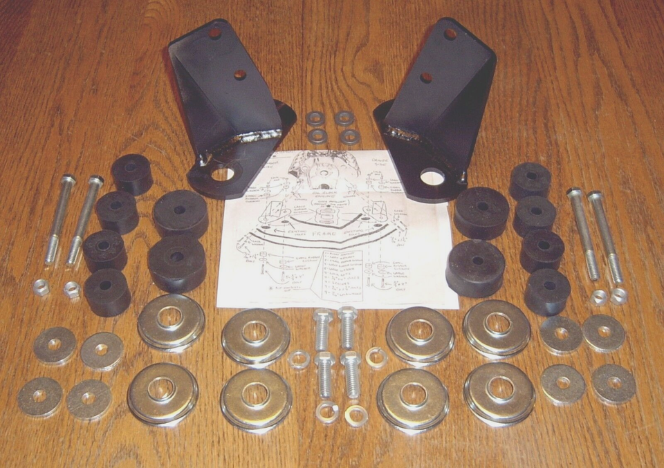 1955 1956 1957 CHEVY BIG BLOCK FRONT MOTOR MOUNT KIT ** USA MADE ** | eBay