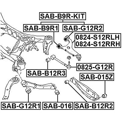 Genuine Subaru Forester Upper Control Arm 20252SC010 for sale online | eBay