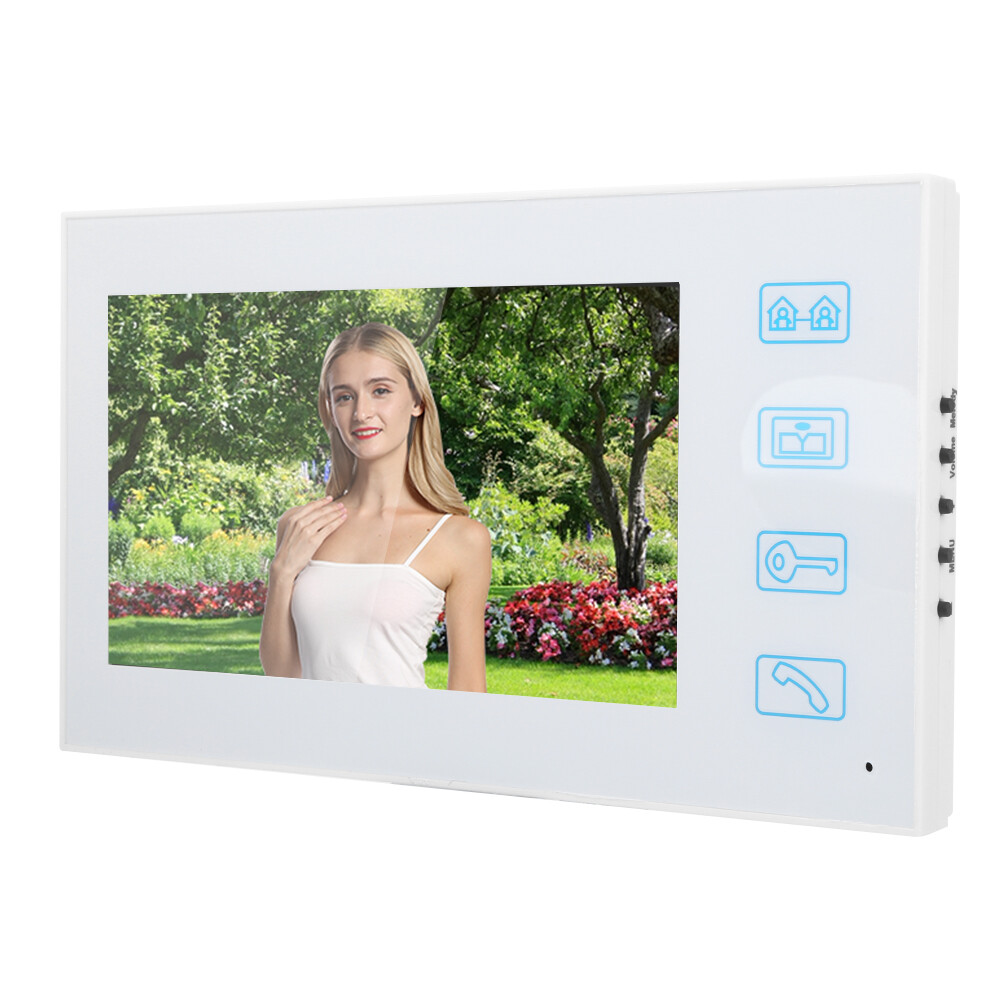 7inch TFT LCD Door Bell Waterproof Intercom Remote Control Password ...