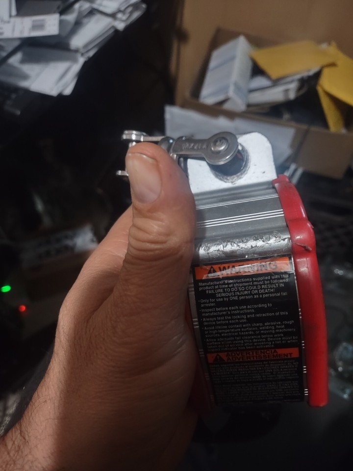 Honeywell Miller Scorpion Personal Fall Limiter PFL Snap Hook PFL-2/9 8 ...