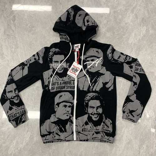 Asali X Awful Lotta Cough Syrup Grey Zip Up Brand New With Tags | eBay