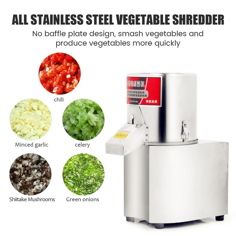 Electric Vegetable Chopper Machine Commercial Vegetable Fruit Dicer | eBay