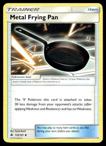 Metal Frying Pan SM - Forbidden Light 112/131 MP Pokemon TCG | Buy 10 ...