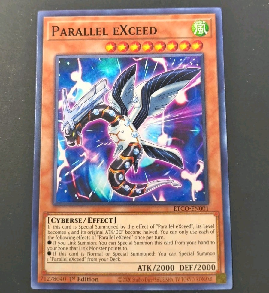 Yu-Gi-Oh! Parallel Exceed Common Card ETCO-EN001 1st Edition NM | eBay