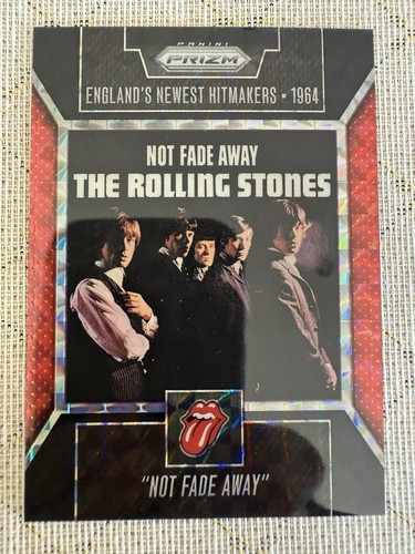 Card 2, Not Fade Away Album. 2025 PRIZM ROLLING STONES Scope Prizm 1/1 ...