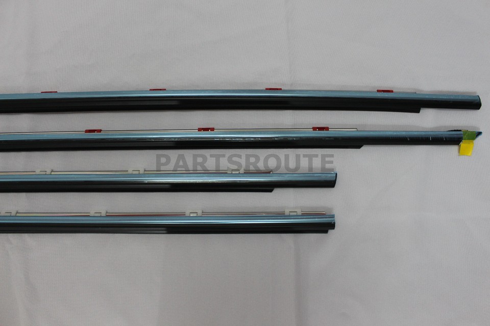 Lexus IS250 IS350 IS-F OEM Genuine Front Rear Window Door Belt Molding ...