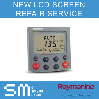 Raymarine BRAND NEW LCD Repair Service ST4000 ST5000 ST6000 + Series ...
