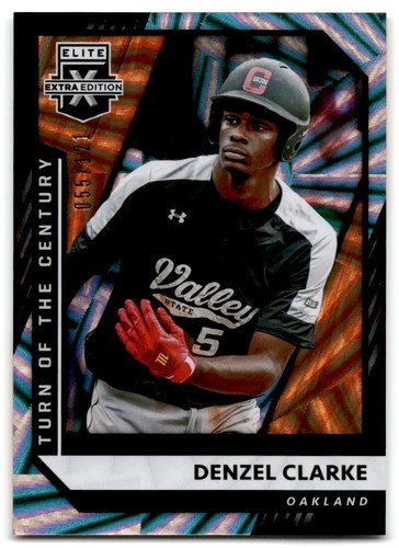 2021 Denzel Clarke Panini Elite Extra Edition Rookie 055/121 | eBay