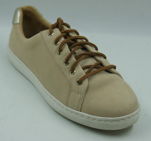 Sperry Rey LTT Women's Sneakers Sz 8.5 Nude Leather Flat Lace-Up Shoes ...