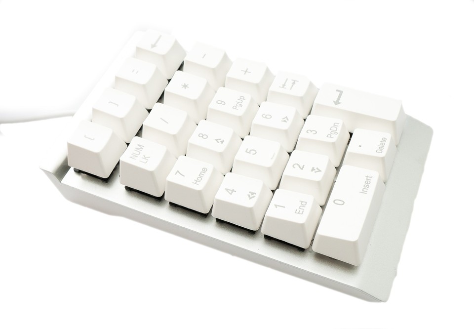 SYSTEM-S Numpad Numeric Keypad 23 Buttons USB 2.0 Type A Mechanical ...