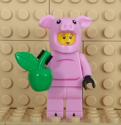 LEGO CMF Series 12 Piggy Guy Minifigure - col192 - Set 71007 | eBay