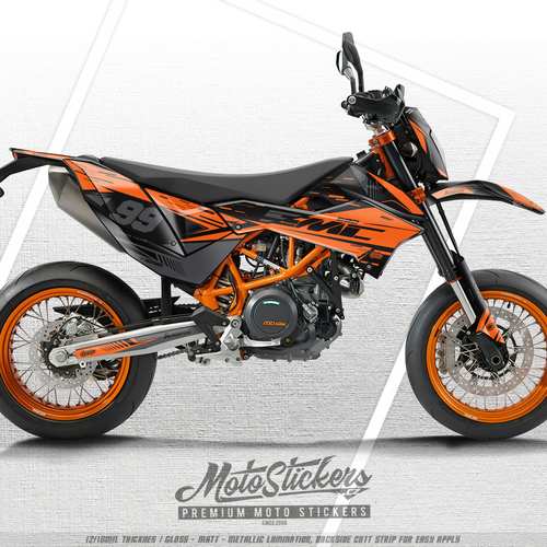 KTM 690 SMC R 2012 - 2018 stickers kit graphic | eBay