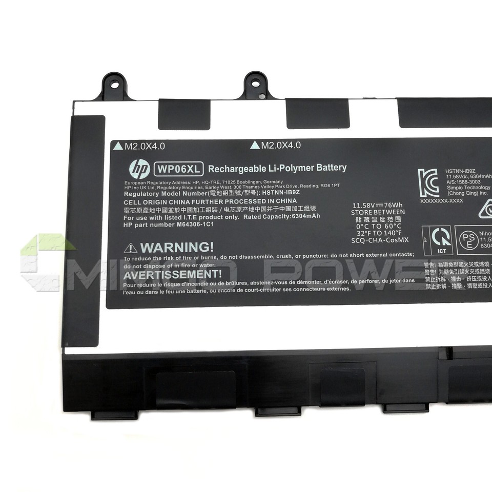 New Genuine WP06XL Battery for HP EliteBook 860 865 G9 G10 M64306-171 ...