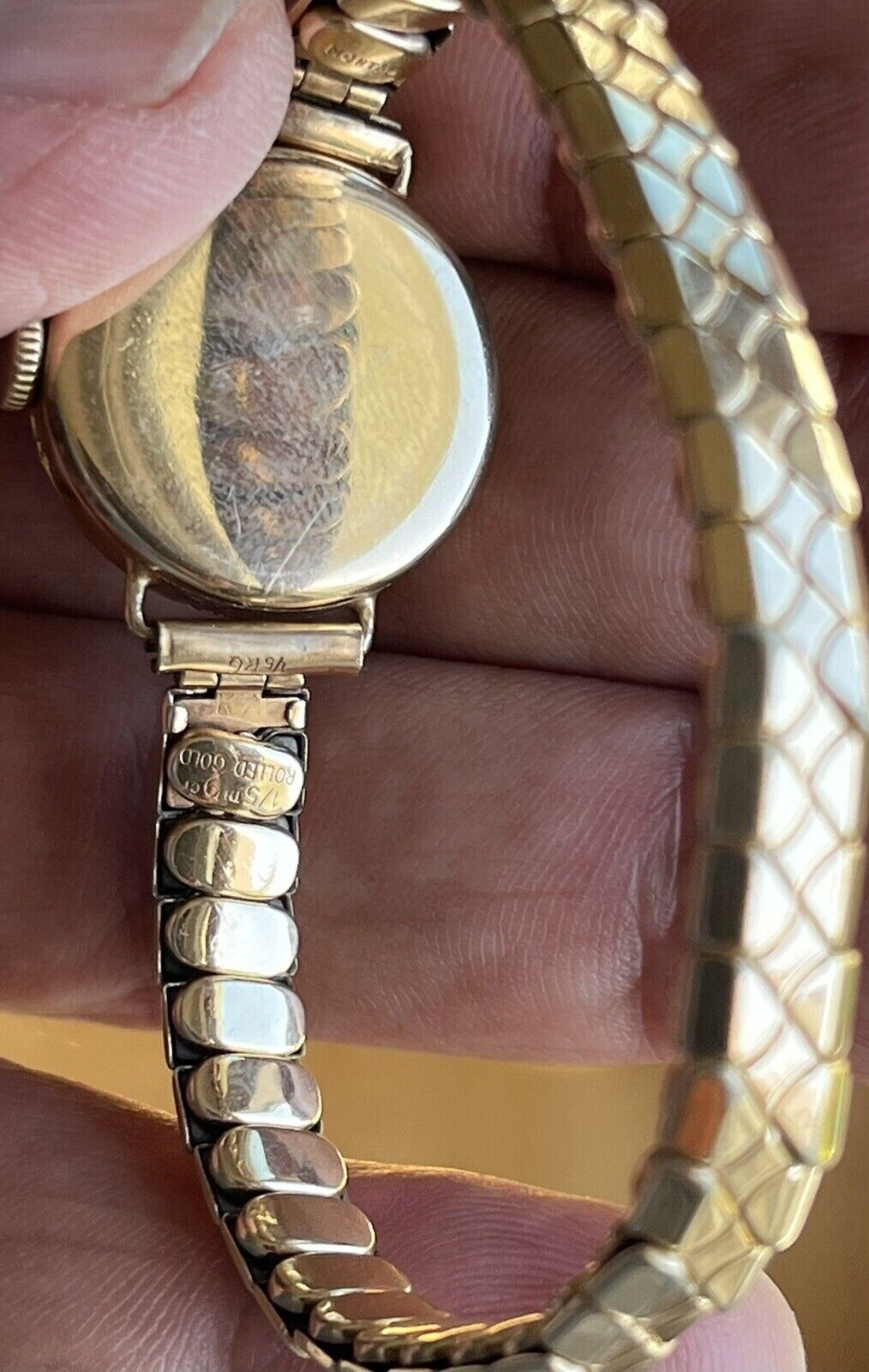 Vintage Rolex Tudor Ladies Watch 9ct gold Works Montal Band | eBay